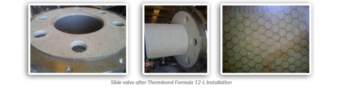 FCCU Flue Gas Slide Valve - Thermbond® Refractory Products